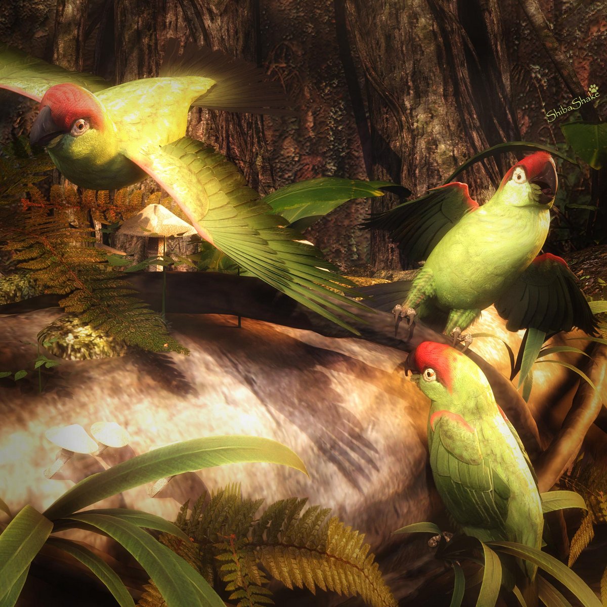 A Happy Day By Shiba Shake | HiveWire 3D Community